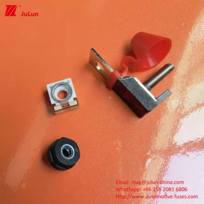 China High Current Crane Battery Fuse 300A 500A 58V Square Ceramic Battery Fuse RV for sale