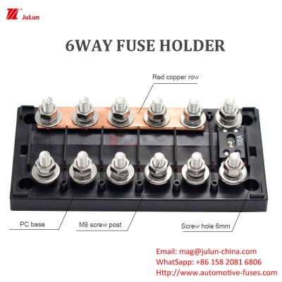 China Autocircuitbescherming Nylon veiligheidsbeveiliging 30A-500A-55 ~125°CBX2103 Rechthoekig autojacht Te koop