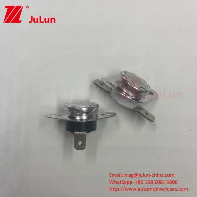 中国 KSD301 130°C 耐久性のあるジャンプスイッチ 寿命100000回以上あり 通常の接触型は閉ざされた 販売のため