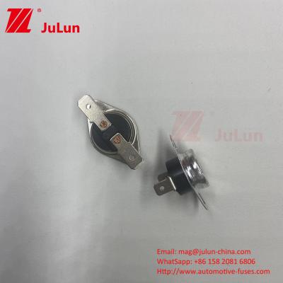 China KSD301 Model Imetal Manual Reset Temperature Switch Movable / Immovable Mounting Bracket Available for sale