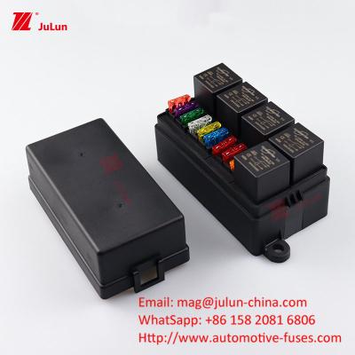China ANS Auto Parts Electronic Circuit Current 30-50A Small Bolt Fuse Holder For Automotive System Can Reset Circuit Breaker for sale