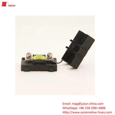 China Eu UL 32V 30A-500A Kupfer Automotive Sicherung Kunststoff / Nylon Automotive Sicherung Sitz zu verkaufen