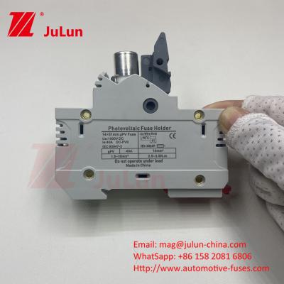 China Solar Photovoltaic Inverter Solar Panel Thermal Fuse AC RT18-125 Fusible 10x38 6A Italweber Isolator for sale