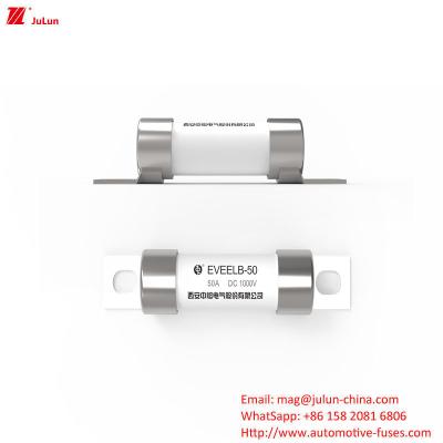 China EVEELB-50A DC1000V  Round Tube Bolt Connection Fuse for sale