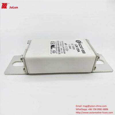China DC1000V Medium Fusing Electric Vehicle Fuse with 25KA Breaking Capacity for sale