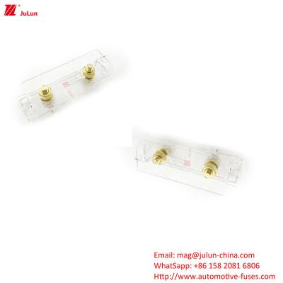 China Protección de circuitos de automóviles, portador de fusible de contacto de cobre en 0V-48V Tipo de fusible en venta