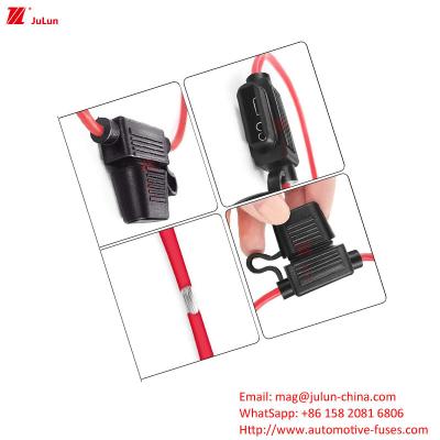 中国 二極性自動車部品 銅接触型 自動車ファイューズホルダー 30A-500A 32V 販売のため