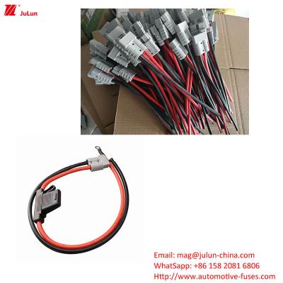 China Eu UL-Standard für Fahrzeuge mit neuer Energieversorgung Kunststoff/Nylon-Schal Sicherungshalter Nennspannung 32V zu verkaufen