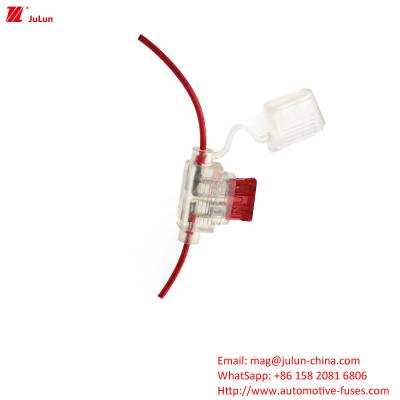 China Eu UL Standard Fuse Holder / Box External Size Circuit Breaker Plastic / Nylon Housing Rated Current Voltage 25A-80A 32V for sale