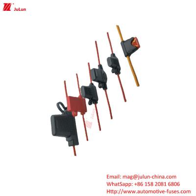 China EU UL Standard Shipping Circuit Breaker Plastic / Nylon Shell Fuse Holder For Electronic Circuit Protection Of New Energy Vehicles Bus Excavators for sale