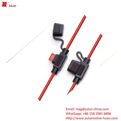 China Eu UL Standard Automotive Spare Parts External Dimension Fuse Holder/Box Connection Line Waterproof Suitable For The Maximum Fuses Current 100A for sale