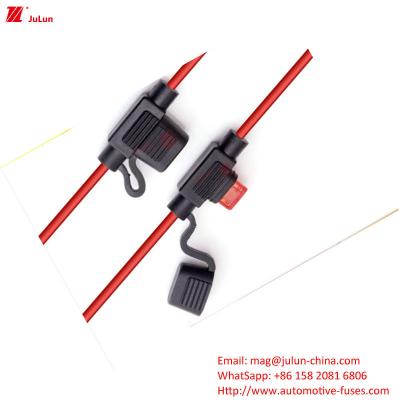 China Kontaktmaterial Kupfer Autoteile Sicherungshalter EU UL Standard-Bereich von Automobil, Elektrofahrzeug elektronische Schaltkreislauf-Schutz halten Strom 100A zu verkaufen