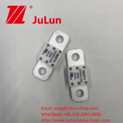 China A202001-500A 125VDC ASTM Effortless Installation Ceramic Car Fuses Voltage 150VDC  For M8 Installation for sale