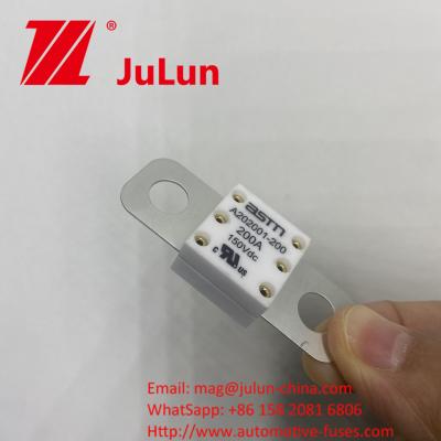 Chine Top- Ceramique fusibles automobiles A202001-100A 150VDC pour le chargeur de voiture et etc. Céramique cuivre argent quartz sable or 100A 150A 200A 250A 300A 350A 400A 500A à vendre