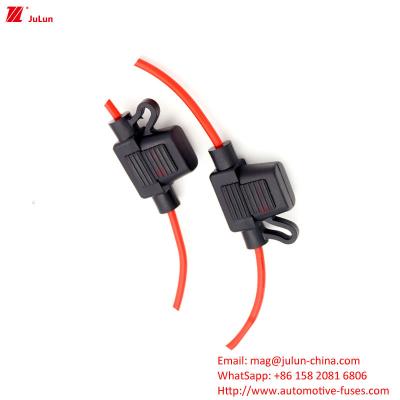 China Elektrofahrzeug 30 Ampere Fahrzeug Sicherungshalter Kunststoff / Nylon Gehäuse zu verkaufen