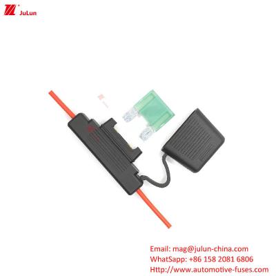 China Endgeräte Kupferkontakt Automobil Sicherungshalter / Box Strom 5A-100A In Line zu verkaufen