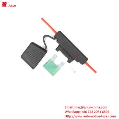 China 58v PVC Fahrzeug Sicherungshalter Endgeräte Zerspante Messing In Line zu verkaufen