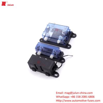 China Automotive Electrical System Rated Current 20A-500A Fuse Holder Multi-specification Medium And Large Porous Mounting Plug Type Fuse for sale