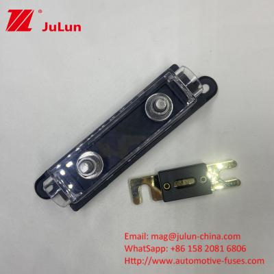 China ANL Bolt Dust Proof Design Car Fuse Holder Black Blue Transparent Gold for sale