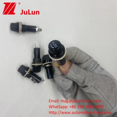 中国 6x30 6x32mm パネル 搭載 車用フューズホルダー バヨネット タイプ 10A 20A 250V PCB フューズブロックベース 販売のため
