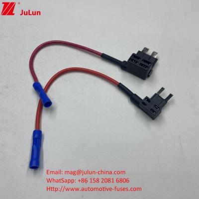China Auto Blade Fuse Fuse Taps 4 Types ATO ATC ATM APM Fuse Holder for Cars Trucks Boats for sale