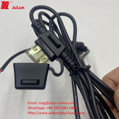 중국 방수형 인라인 60A 매시 전류 등급 블레이드 피우스 홀더 판매용