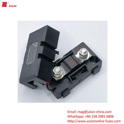 China MEGA ANM Automotive Buckle Fuse Holder Maximum Current 500A Application Field Automotive Electronics Industry for sale