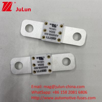 Cina 150A 125VDC Ceramica Construction Blade AMG Car Battery Fuse Mega And Metal in vendita