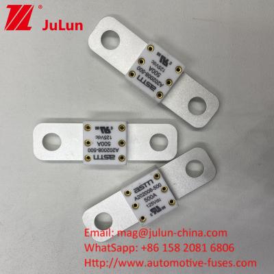 Cina 150A 125VDC Ceramica Construction Blade AMG Car Battery Fuse Mega And Metal in vendita