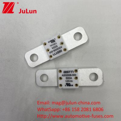 Cina 300A 125VDC Fuse ceramica ad alta capacità di rottura inferiore a 125Vdc Automotive per veicoli pesanti in vendita