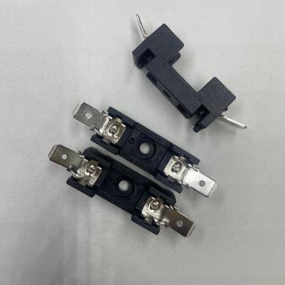 China 5*20mm PCB 6*30mm Board Installation glass Fuse Holder Air Conditioning Equipment for sale