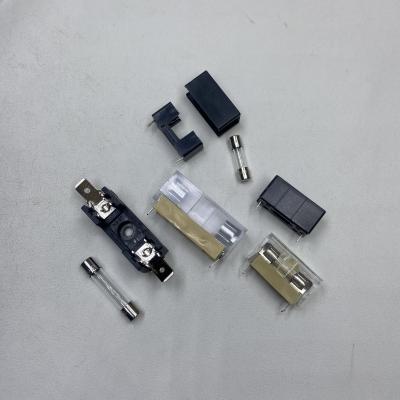 China PCB Fuse Holder Designed for 5*20mm 6*30mm Ceramic on PCB Board Installation Flat Plate Fixation for sale