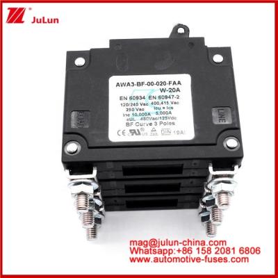 China Single Pole Auto Circuit Breaker Thermal Overload Switch Push To Reset Thermal Protector for sale