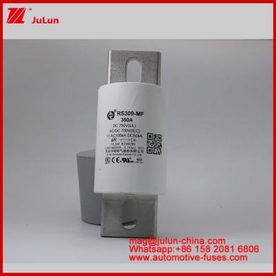 Chine RS309-MF 350A Boulonnage automobile à monture en fermoir en céramique tubulaire FUSE DC700AV DC Spécialement conçu pour la protection des véhicules électriques / électriques à vendre