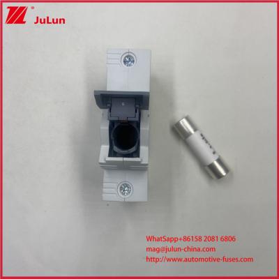 China 63A  22*58mm Solar PV Fuse with Rated Operational Voltage DC1000V and 6 KV Rated Impulse Withstand Voltage for sale