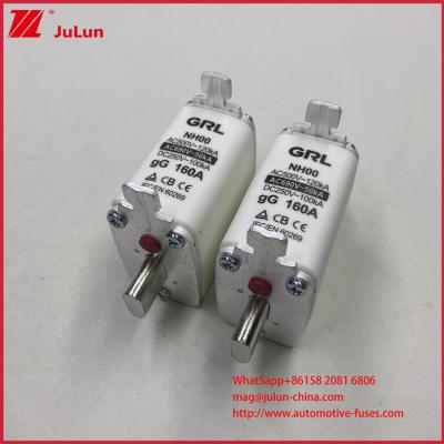 China 160A, 200A, 250A,315A,400A, NT000,NT00,NT0,NT1,NT2,NT3,NT4 Blade Fuse Link And Fuse Base 500V AC 10A~100A, 125A,500A 630A for sale