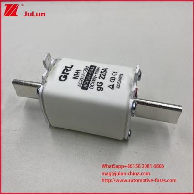 China NH000 NT000 300A 225A 500V 120kA High Breaking Capacity Fuse Fuse Link with GG-gL Knife Contactor Blade for sale