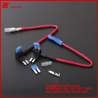 China Porta-fusível de carro tamanho MINI PEQUENO MÉDIO 12V Adaptador TAP Add-A-Circuit Micro2/M2 Car Add A Circuit Fuse Tap Adapter 16AWG 17-18cm Fusíveis Porta-fusíveis Componentes para Automóveis à venda