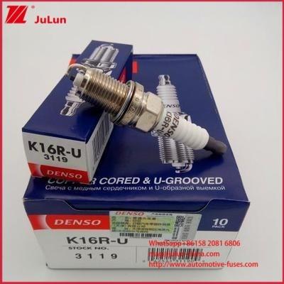 China High Quality Denso Nickel Alloy Spark Plug K16R-U 3119 for DENSO IK16/ IK16TT/ K16TT, for sale
