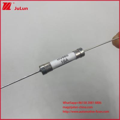 China 500VAC/DC  10A 12A 6x32mm Fast Acting Fuses PCB Lead Installation Ceramic Automotive Fuses for sale