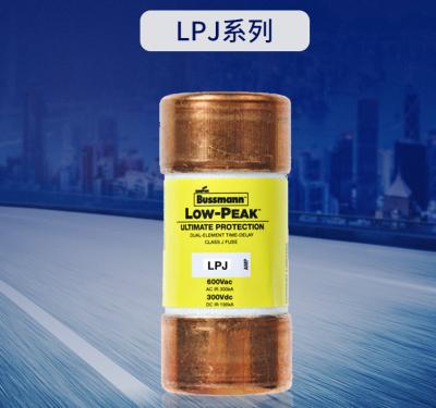 Cina Corrente nominale ad azione ritardata 600VAC 300VDC del fusibile 1-60A di norma di LPJ Stati Uniti in vendita