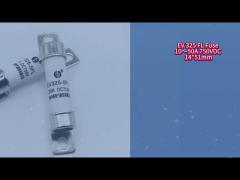 Electric Vehicle Fuse EV325 5FL 10A 16A 20A 25A 32A 40A 750VDC EV Bolted Type Fuses For Vehic Road V