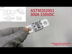300A 125VDC Small Size High Current Rating EV Automotive Battery Fuse For Short Circuit Protection