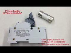 Fractantの座席1500VDC 32A光起電ヒューズのホールダー14X51 TSA1451-BシリーズUL