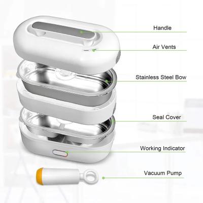 Cina Cucina elettrica a prova di perdite Bento Cucina portatile da pranzo da 1,4 litri in vendita