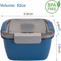 China 1500ml Salad Lunch Container for sale