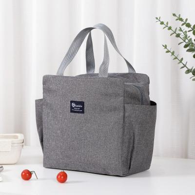 China Cationic Custom Insulated Lunch Bags Double Layer Leak Proof Lunch Bag for sale