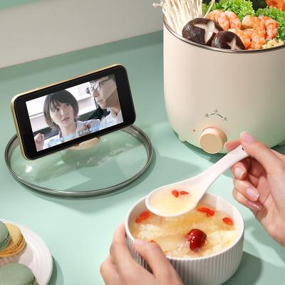 Cina 304 Acciaio inossidabile Cucina elettrica a caldo Capacità 1,5L Calore uniforme 600W in vendita