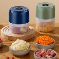 China Plastic Electric Garlic Crusher Wireless Mini Capacity 100ml for sale