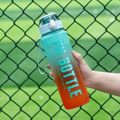 Cina 1 litro di bottiglie d'acqua sportiva senza BPA con timbro non tossico in vendita